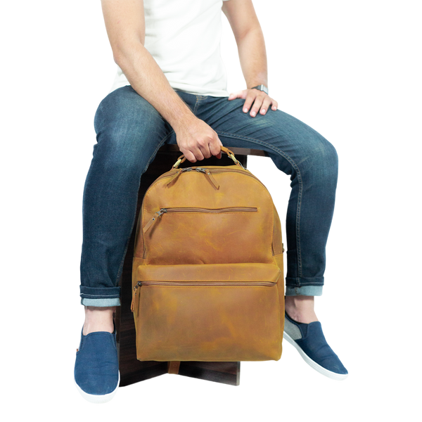 Premium Quality Leather Backpacks In Pakistan